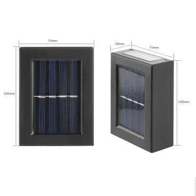 China 5W Outdoor Solar LED Wall Lights With Auto Sensor Built In Batteries 10x7.5x3cm for sale