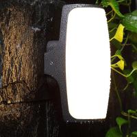 China 12W Outdoor Waterproof Modern Led Wall Light Decor 3000K IP65 for sale