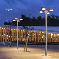 China Safety Solar Led Street Light Road Light Lamp Ferris Wheel Shape 2-4 Lamp Caps for sale