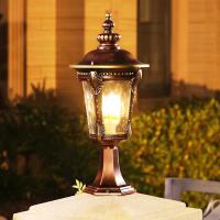 China 60W Led Imitation Copper Solar Garden Lights Lanterns Outdoor Yard for sale