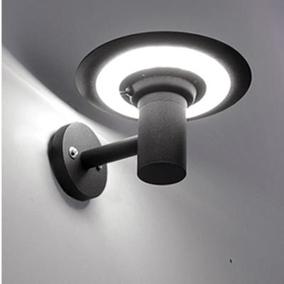 China integrated led outdoor wall lights lantern solar powered exterior wall lights garden 50000h for sale