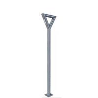 China Aluminum Courtyard Lamp, Lamp Cap Shape Can Be Designed Into Different Styles, With Bilateral Luminescence for sale