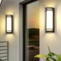 China Omni Directional Outdoor Waterproof LED Wall Lights Lamp Waterproof 15.8x12x42.5cm for sale