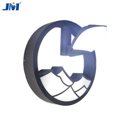 China 10W Lotus Shaped Galvanized Sheet Wall Lamp for sale