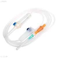 China 150cm Transparent Medical Disposable IV Infusion Set With Air Vent for sale