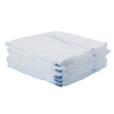 China Non Sterile Medical Dressing Gauze 30x30cm 100% Cotton Gauze Lap Sponge Compress for sale