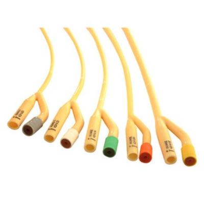 China EO Sterilization Medical Disposable Supplies 8-26fr 2 Ways 3 Ways Latex Foley Catheter for sale