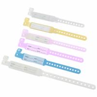 China Infant Pediatric Medical Disposable Supplies Hospital Patient ID Bracelet for sale