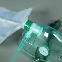 China Hospital Disposable Catheter Tube Non Rebreather Mask With 750ml Reservoir Bag for sale
