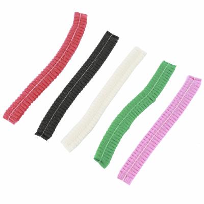 China Nurse Non Woven Medical Products Double Elastic Disposable Clip Cap for sale