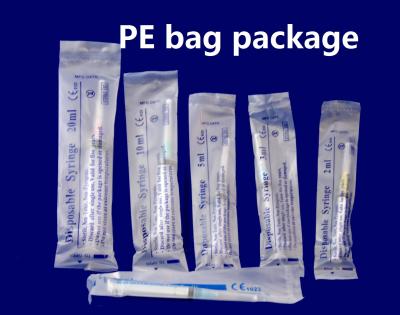 China IIa Class 10ml Disposable Syringe Luer Lock 1ml 2ml 3ml 5ml 20ml 30ml 50ml 60ml for sale