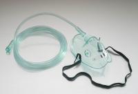 China Medical PVC High Concentration Oxygen Mask Infant Pediatric Aerosol Face Mask for sale