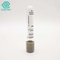 China 3ml 5ml Blood Collection Supplies Sterilized Grey Cap Glucose Blood Collection Tube for sale