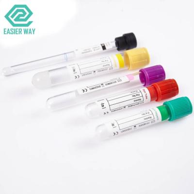 China 2ml Sterilized Vacuum Non Vacuum Serum Blood Collection Tubes With Safety Feature for sale