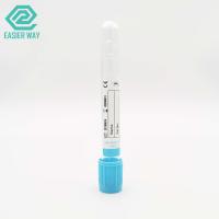 China Non Toxic Blood Collection Tubes Vacuum Pt Tube Sodium Citrate With Blue Cap for sale