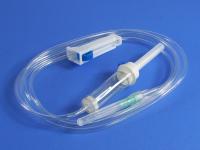 China 5um Disposable Infusion Set IV Set With Luer Lock Or Luer Slip Connector Tube Clamp Available for sale