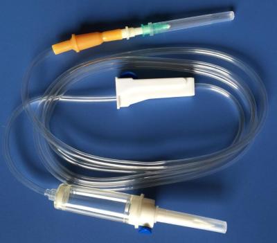 China 3.8x4.1mm Disposable Infusion Set Individual Blister Or PE Bag Packaging for sale