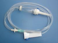 China 5um Disposable IV Infusion Set With Flexible And Kink Resistant Tube for sale
