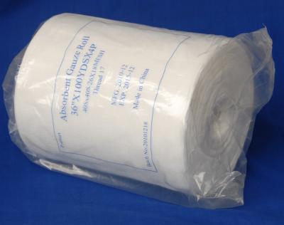 China High Absorbency OEM ODM Sterile Dressing Jumbo Gauze Roll Softness For Hospital for sale