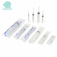 China Sterilized Three Parts Two Parts Disposable Injection Syringes With Needles for sale