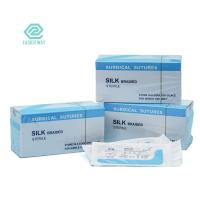China Polyglycolic Acid Polyglactin Nylon Non Absorbable And Absorbable Sutures for sale