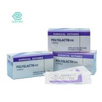 China Polyglycolic Acid Polyglactin Nylon Non Absorbable And Absorbable Sutures for sale
