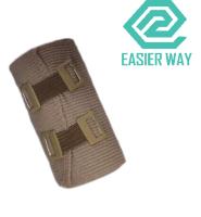 China Skin Colored Medical Dressing Tape Gauze Tape High Elastic Compression Bandage With Clips for sale