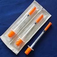 China Medical Electrolysis Disposable Needles 0.3ml 0.5ml 1ml Insulin Syringe for sale