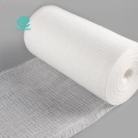 China 36 Inch Medical Dressing Gauze High Breathability Round Gauze Roll 100 Yards Length for sale