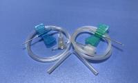China Hospital Use 26G Safety Scalp Vein Set With Tubing For Blood Collection for sale
