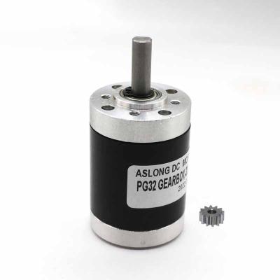 China 32mm Planetary Gearbox Reducer , Tubular DC Metal Gear Motor for sale