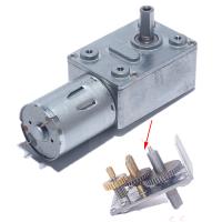 China JGY370 DC Gear Motor 6V 12V 24V Speed Reduce 6/10/18/40/90/150/210rpm PWM Controller Reverse Metal Gearbox Motor for sale