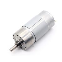 China High Torque Reduction Motor Small Motor JGB37-555 37mm 12V 10-1280RPM Micro DC Reduction Motor for sale
