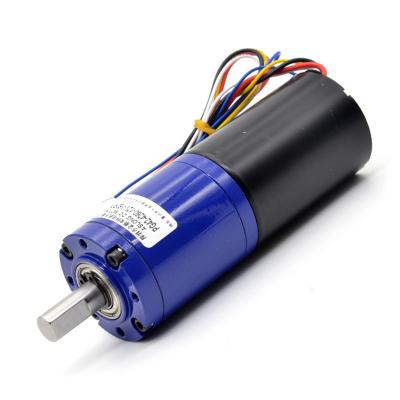 China ASLONG PG42-4260 DC Brushless Planetary Gear Reduction Motor 24V 80-2500RPM Forward And Reverse Micro Motor for sale