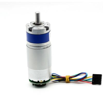 China Planetary Gear Encoder Reduction Motor PG36-555B 12/24V 8-1600RPM 36mm Micro DC Reduction Motor Planetary Motor Gearbox for sale