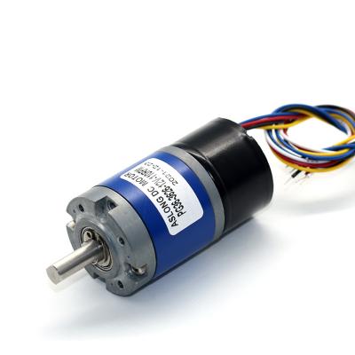 China PG36-3625 12/24V 8-1600RPM Micro DC Motor High Torque Metal Tooth Adjustable Speed Planetary Brushless Reduction Motor for sale