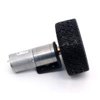 China ASLONG JGA25-370TC 25mm DC Reduction Motor Intelligent Car Wheel Fixing Frame Coupling Motor Sleeve 12 volt electric mot for sale