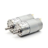 China Eccentric output shaft low-speed high torque motor 545 dc motor dc gear motor 12v 24v for sale