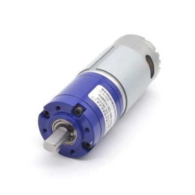 China Dc Gear Motor 12v 24v Planetary Dc Gear Motor PG36-555 12v Dc Planetary Gear Motor for sale