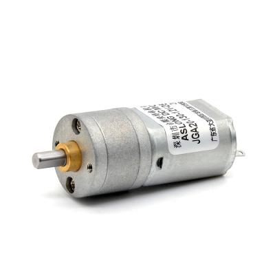 China ASLONG JGA20-130  Brush Moto 12V 30RPM 1:268 Micro DC Brushed Motor Dc 12v Motor for sale