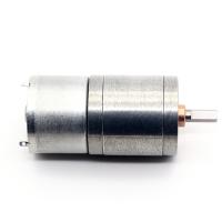 China Small 25mm Brush Motor Jga25-310 6v 72rpm 1:103 Brush Small Motor Low Speed High Torque Micro for sale