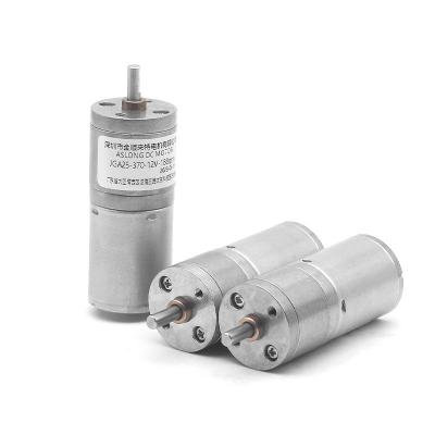 China 25mm Dc Gear Motor JGA25-370 24V 17RPM 1:226 DC Micro Motor Dc Brush Mini Motor for sale