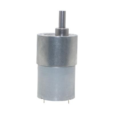 China Small High Torque Deceleration Motor JGB37-3530 24v 12RPM 1:506 24v Dc Motor for sale