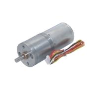 China Low-Speed High Torque JGA25-2430 Brushless DC Deceleration Motor 12v24v High Torque Spur Gear Dc Motor for sale