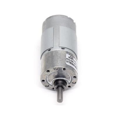 China Mini 12V DC Electric Brushed Permanent Magnet Motor JGB37-545 37mm 12V DC Mini Brushed Gear Motor for sale