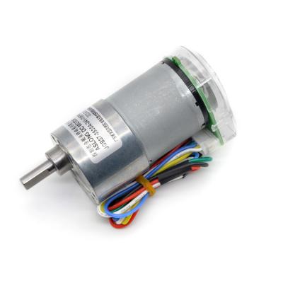 China High Torque 24V 59RPM JGB37-3530A High Torque Low Speed  DC Gear Electric Motor 37mm for sale