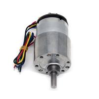 China JGB37-520B High Torque Low Speed 520 Brush  Permanent Magnet Electric Motor DC Brushed Gearbox 37mm Motor for sale