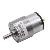 China 37mm 12V 7RPM Small DC Gear Motors High Torque Electric Motors for sale