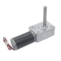 China 470 RPM Self Locking DC Worm Gear Motors for sale