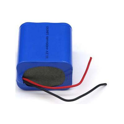 China Customized Lithium Battery Pack 18650 4400mAh 11.1V 3S1P Model for sale